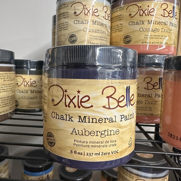 Dixie Belle | Art | Dixie Belle Aubergine Chalk Mineral Paint | Poshmark
